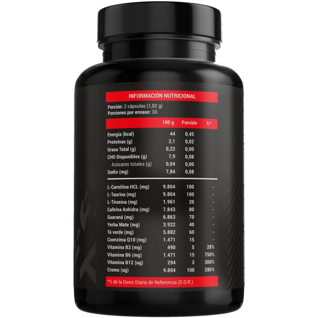 Trigly-X® Energizante Termogénico - Nutrición Chile