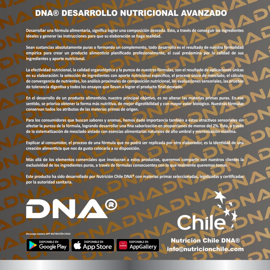 Proteína Dairy Whey DNA® - Nutrición Chile